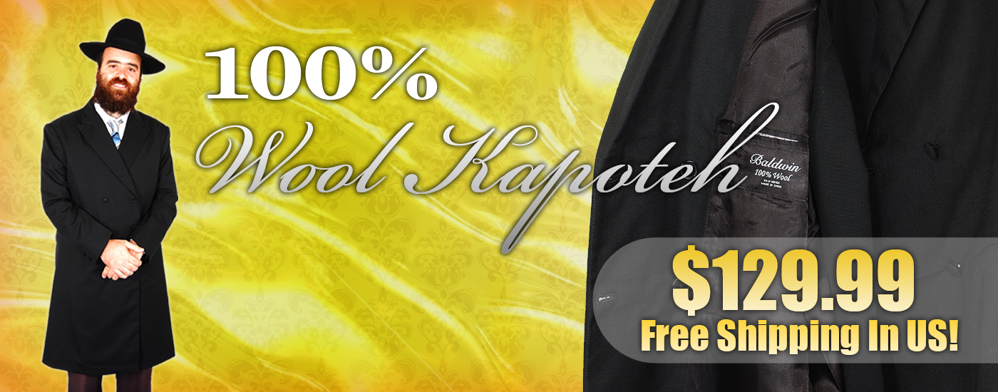 100% Wool Kapotehs | Baldwin Kapoteh